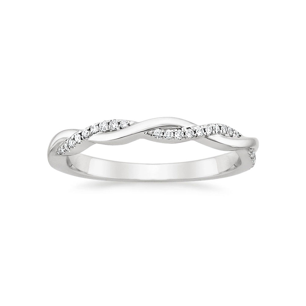 Diamond Infinity Wedding Band | Temple & Grace AU