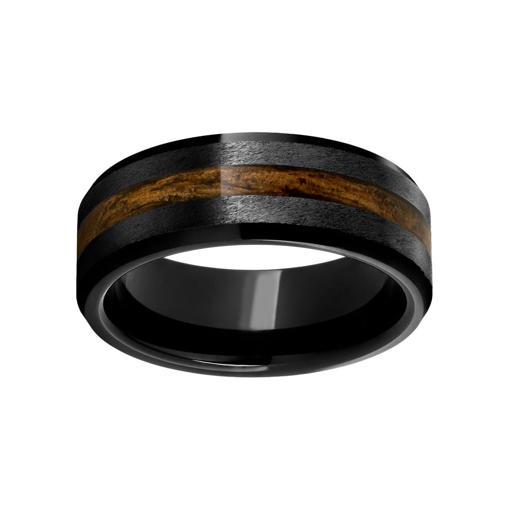 Barrel Aged Bourbon Wood Ring | Temple & Grace AU