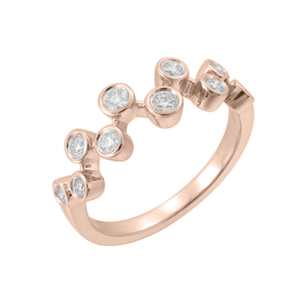 Zig zag Diamond ring | Temple & Grace AU