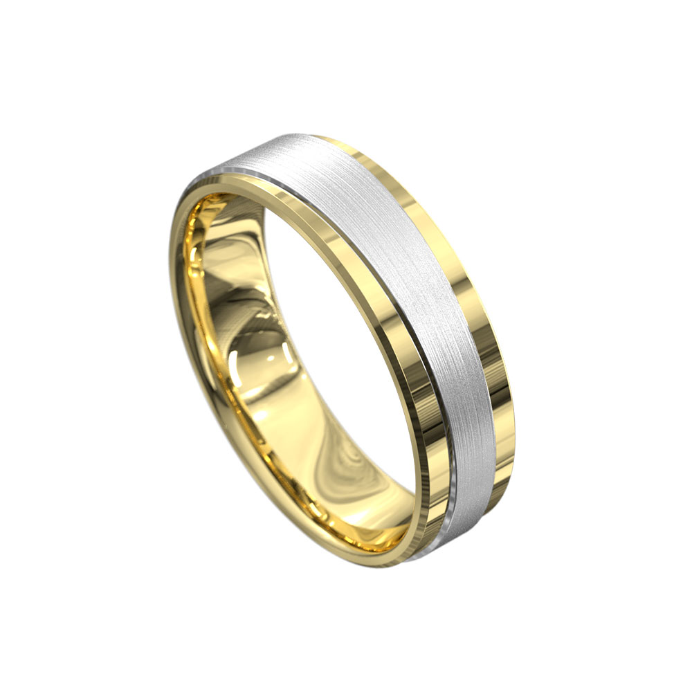 Matt finish mens ring 3021 | Temple & Grace AU