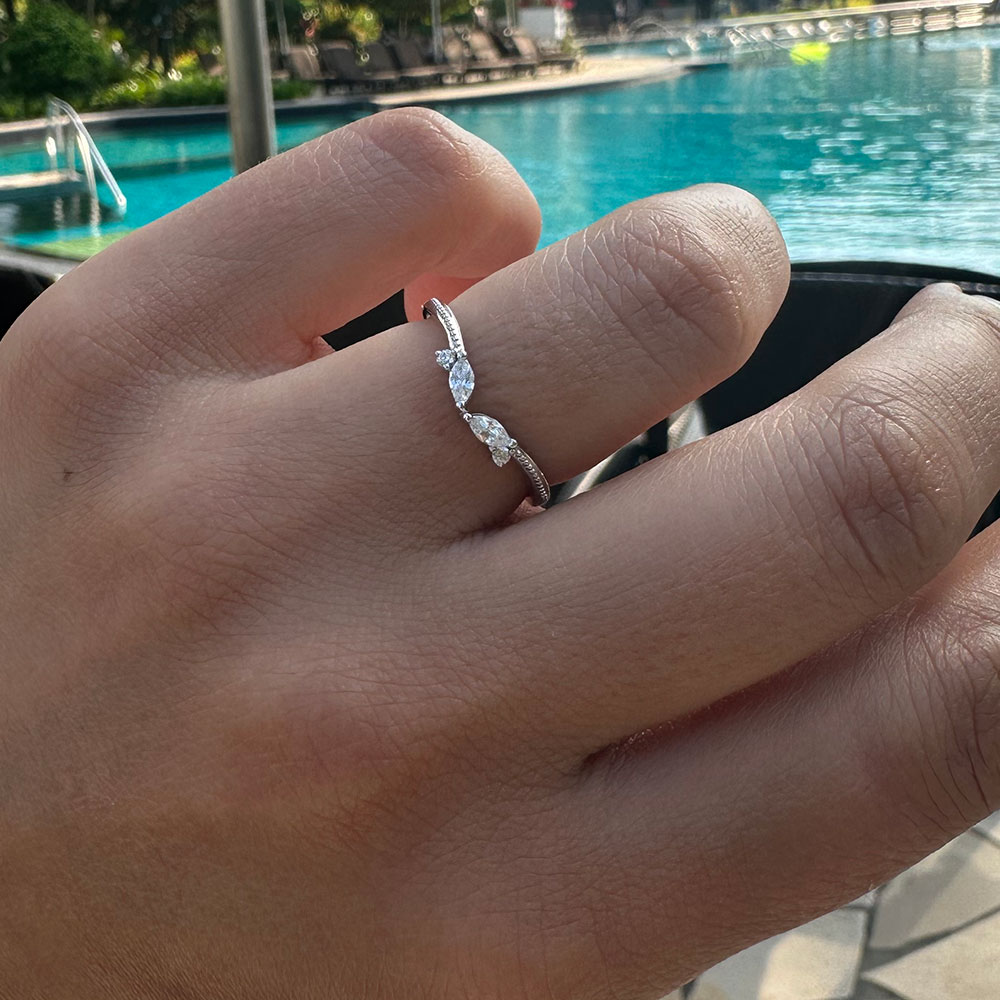 Diamond Stackable Contour | Temple & Grace AU