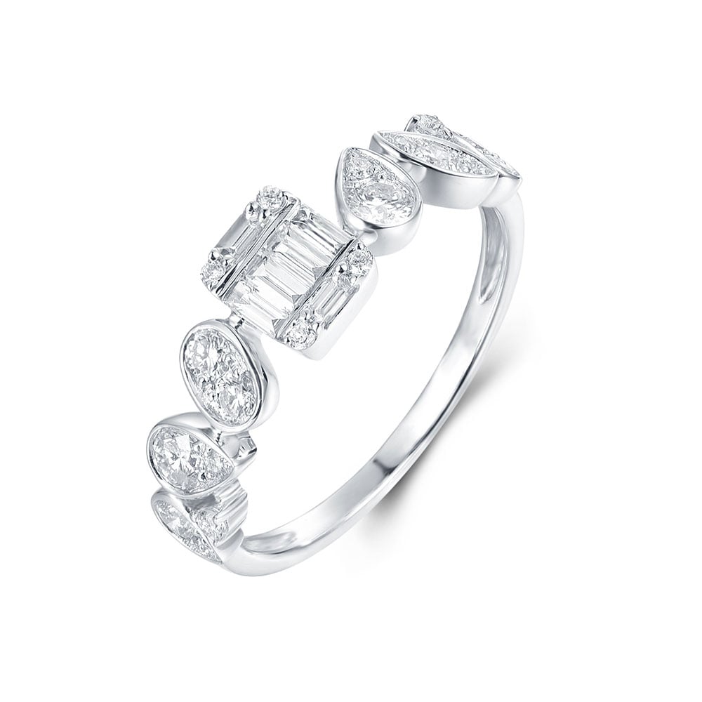 Multi Shape Diamond Ring | Temple & Grace AU