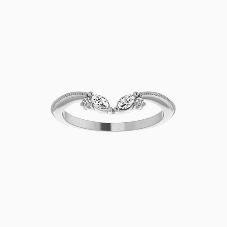 Diamond Stackable Contour | Temple & Grace AU