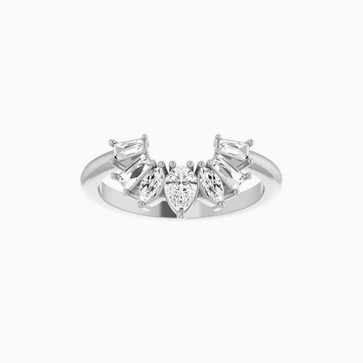 Unique tiara wedding ring | Temple & Grace AU
