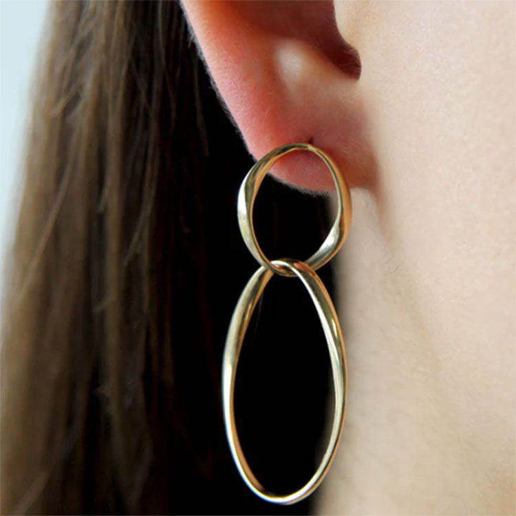 Gold Hoops | Temple & Grace AU