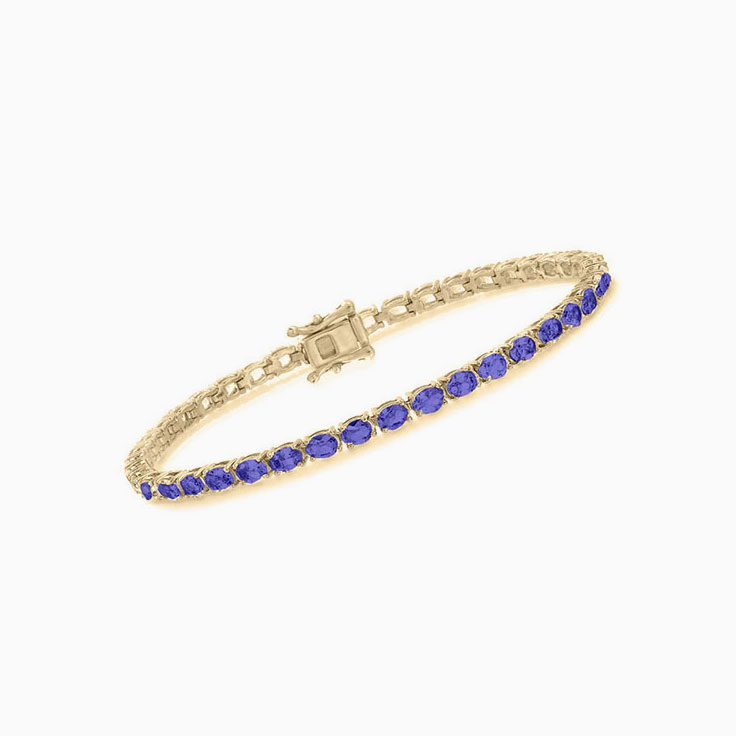 Tanzanite Classic Bracelet | Temple & Grace AU