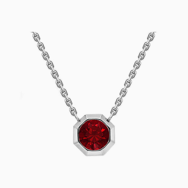 Natural better Ruby 60 points necklace | Temple & Grace AU