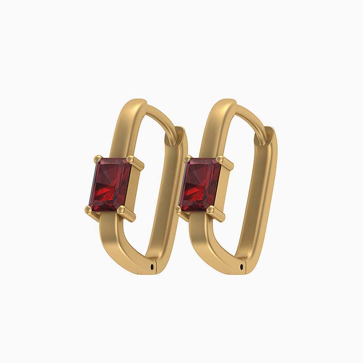 Garnet Huggies | Temple & Grace AU