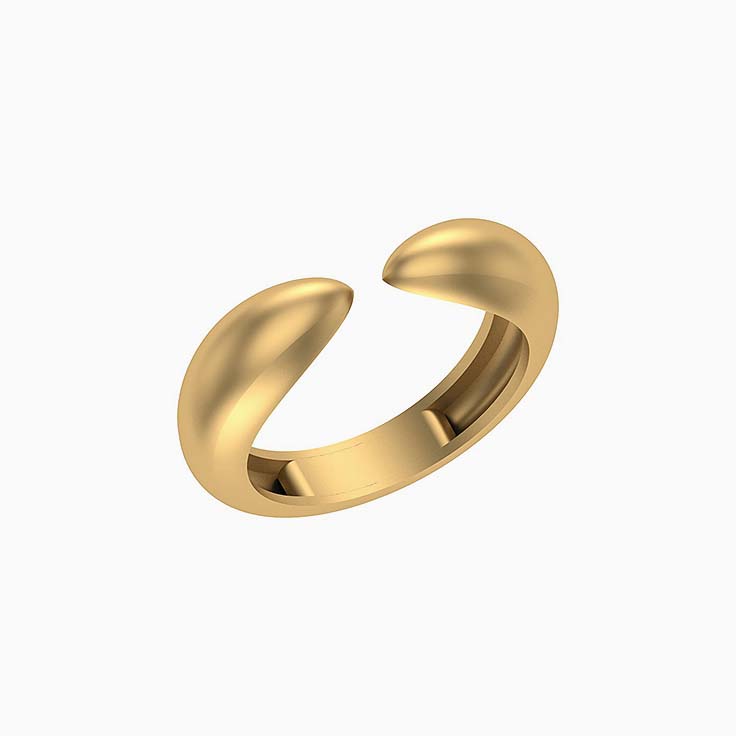 Claw cuff ring | Temple & Grace AU