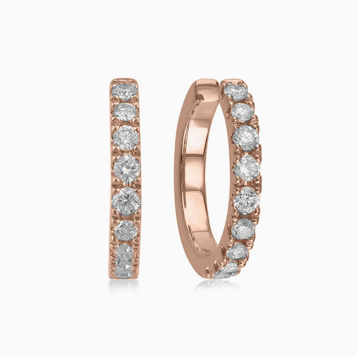 Ear Cuff With Natural Diamonds | Temple & Grace AU