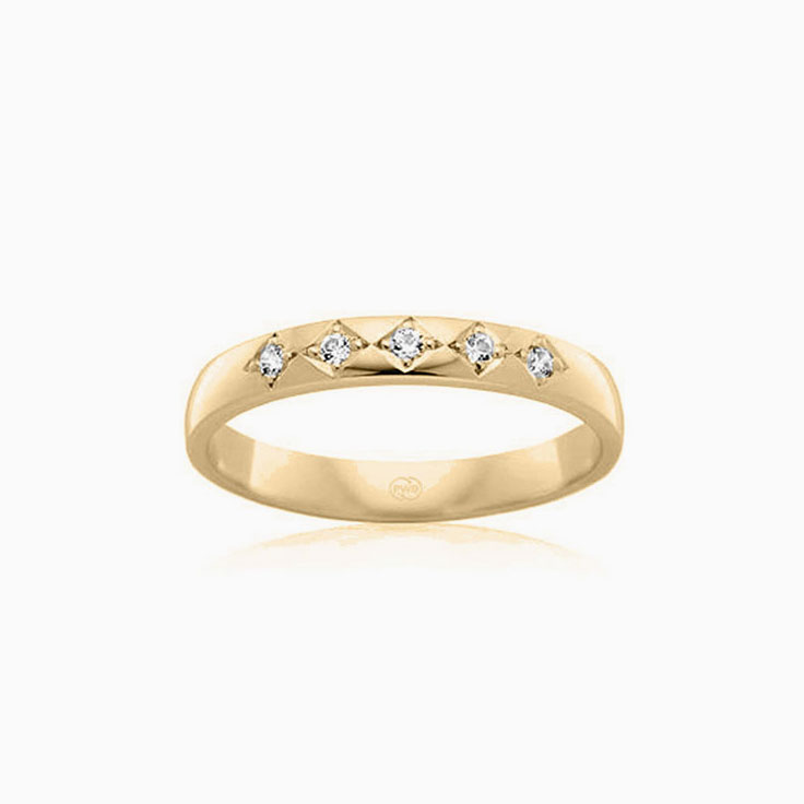 Women's Yellow Gold Wedding Rings | Temple and Grace AU